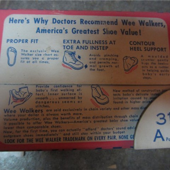 Vintage | Shoes | Vintage Baby Shoes Wee Walker | Poshmark
